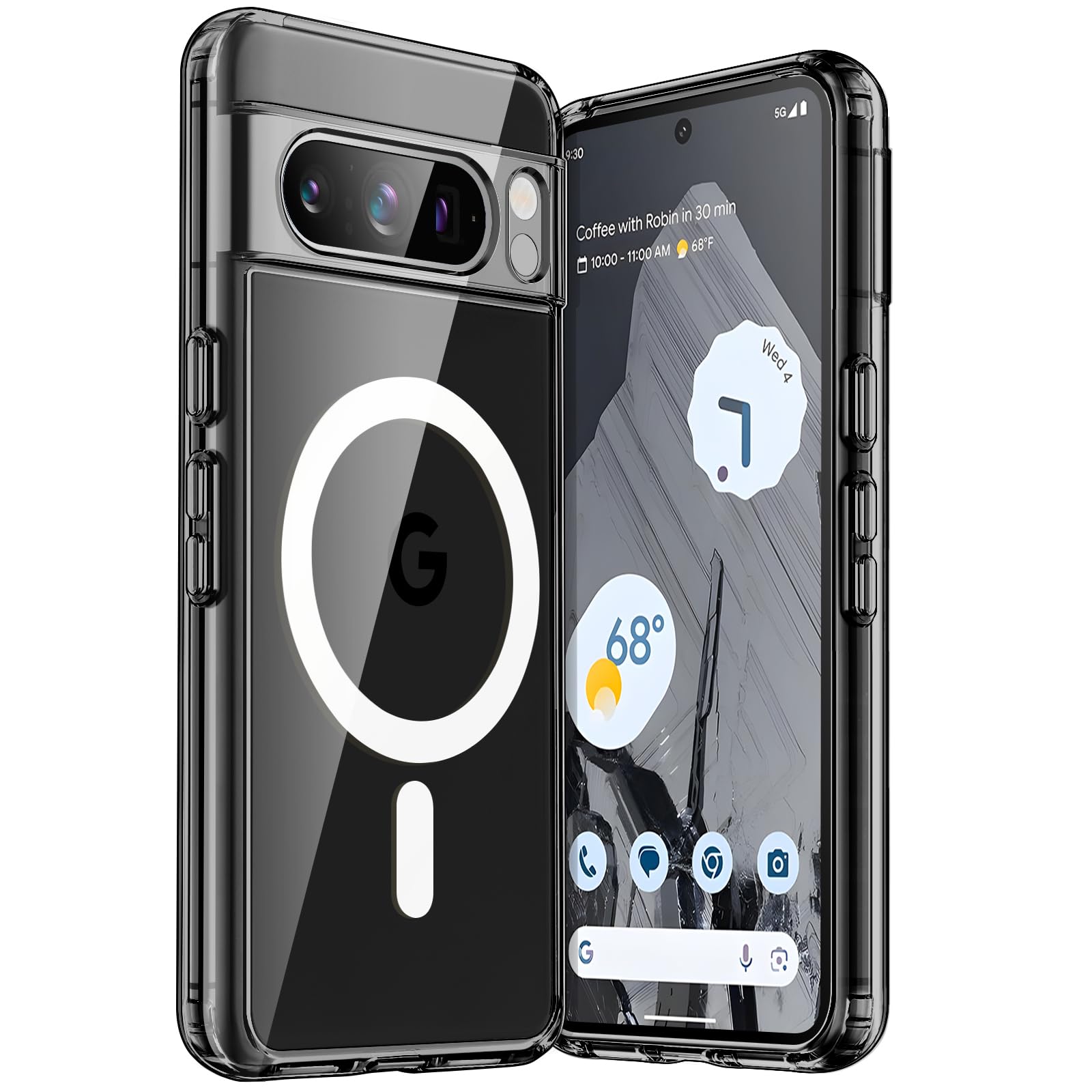 Amazon.com: JETech Magnetic Case for Google Pixel 8 Pro 6.7-Inch 2023 ...