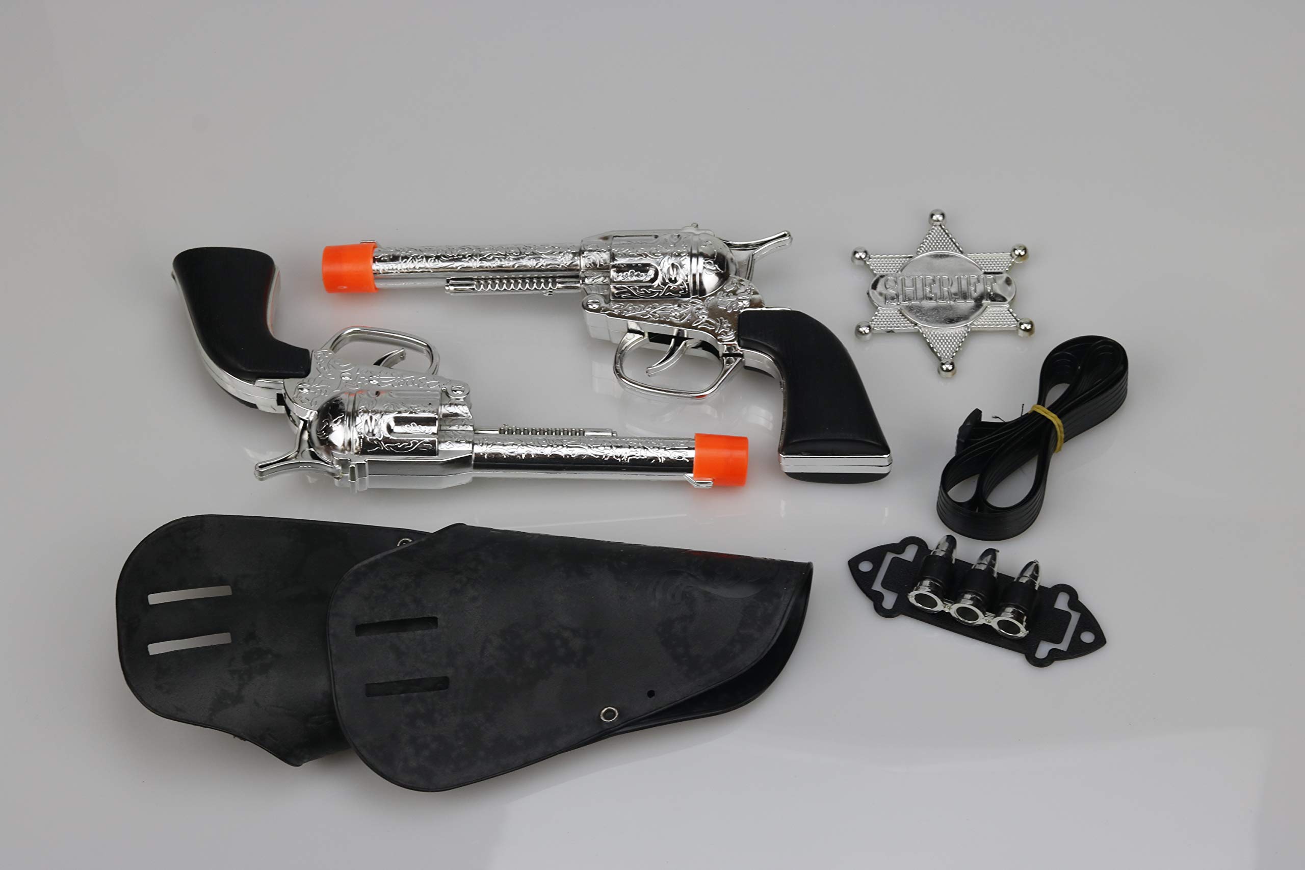 Wild Wild West Cowboy Sheriff Twin Gun Dress Up Set Complete with ...