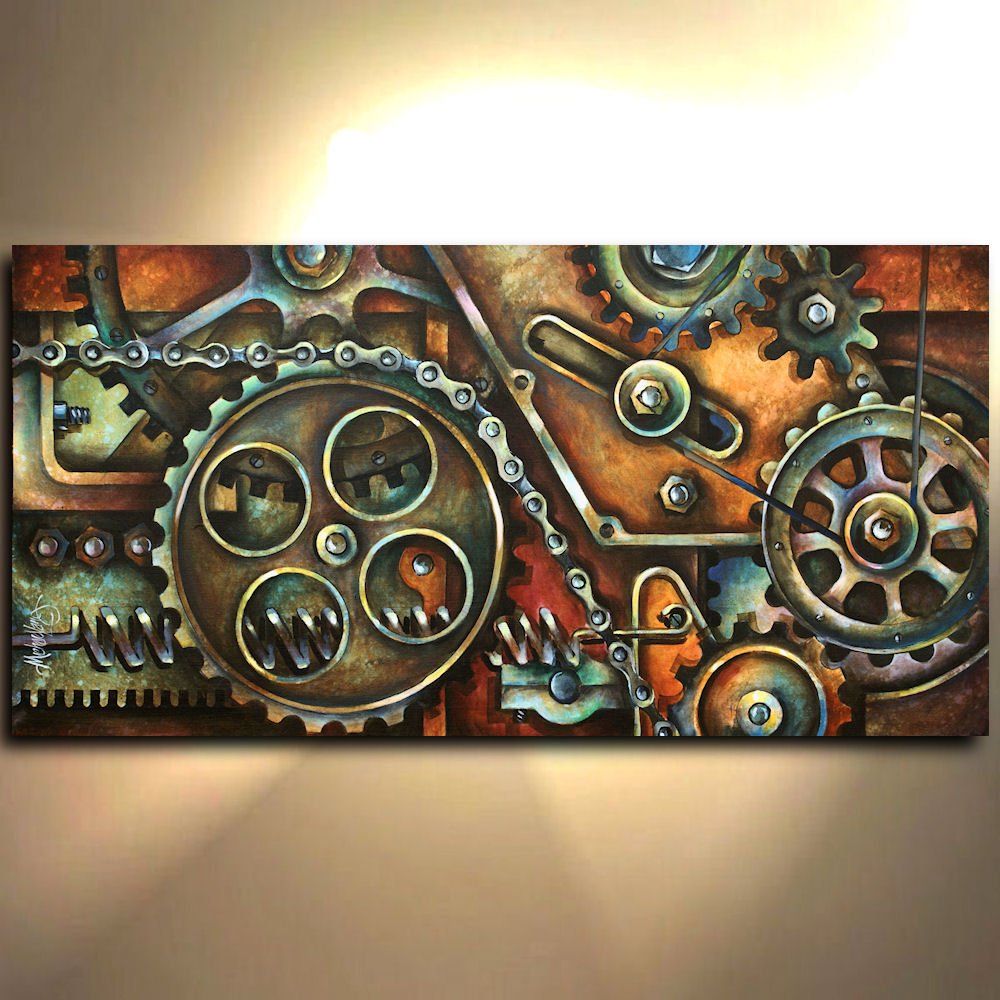 Mechanical Art Painting