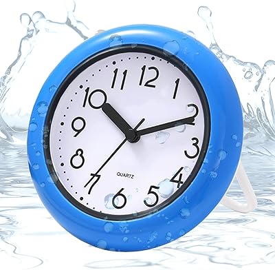 Amazon.com: Timer Waterproof for Shower, Water Resistant Bathroom Wall ...