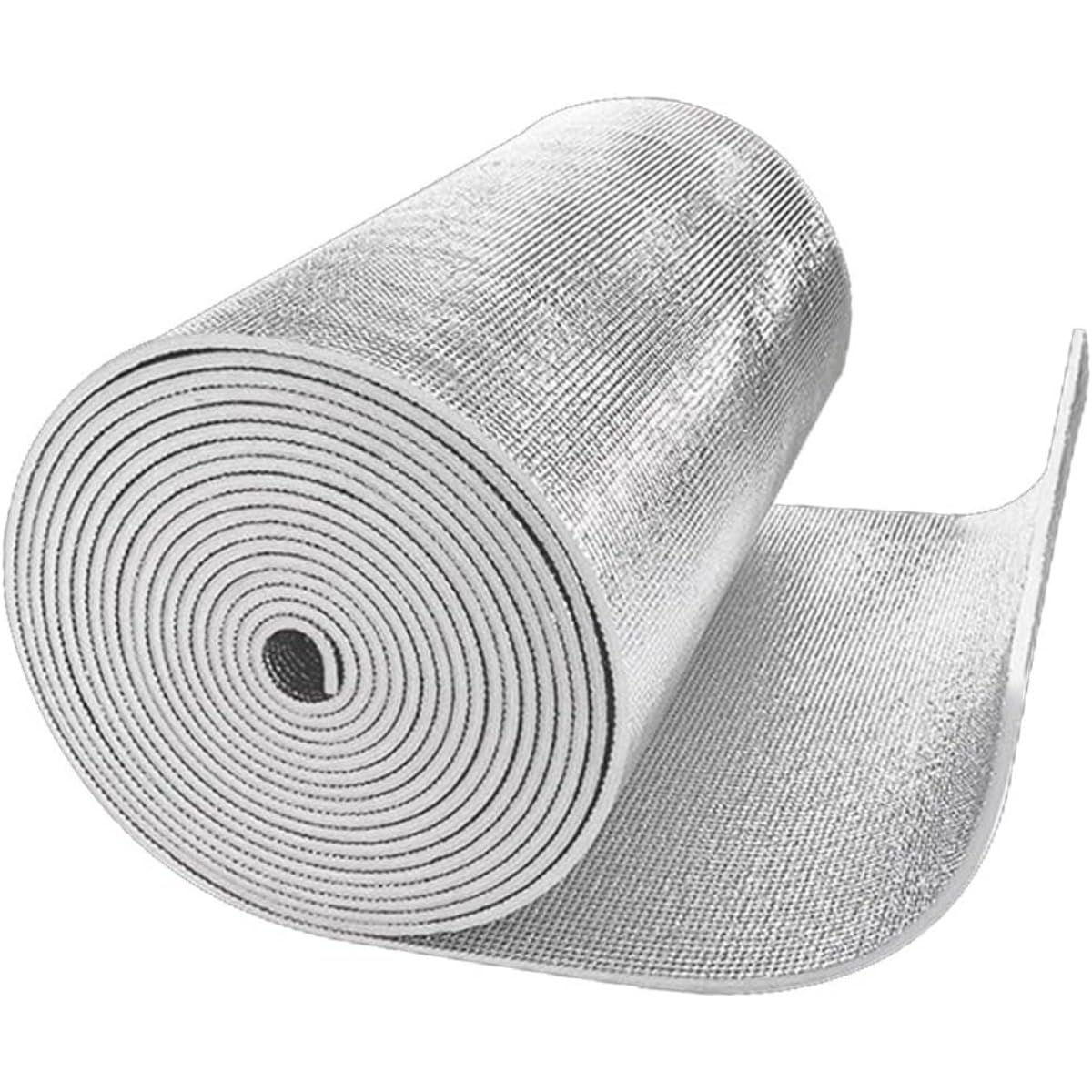 Amazon | REENEW断熱 極厚 両面アルミフィルム 8mm 大型 業務用 ベッド 車 壁 屋根 屋根 暖房 断熱 防水 冷暖房効果 断熱 保冷 保温 断熱シート (1*5m) | 断熱材