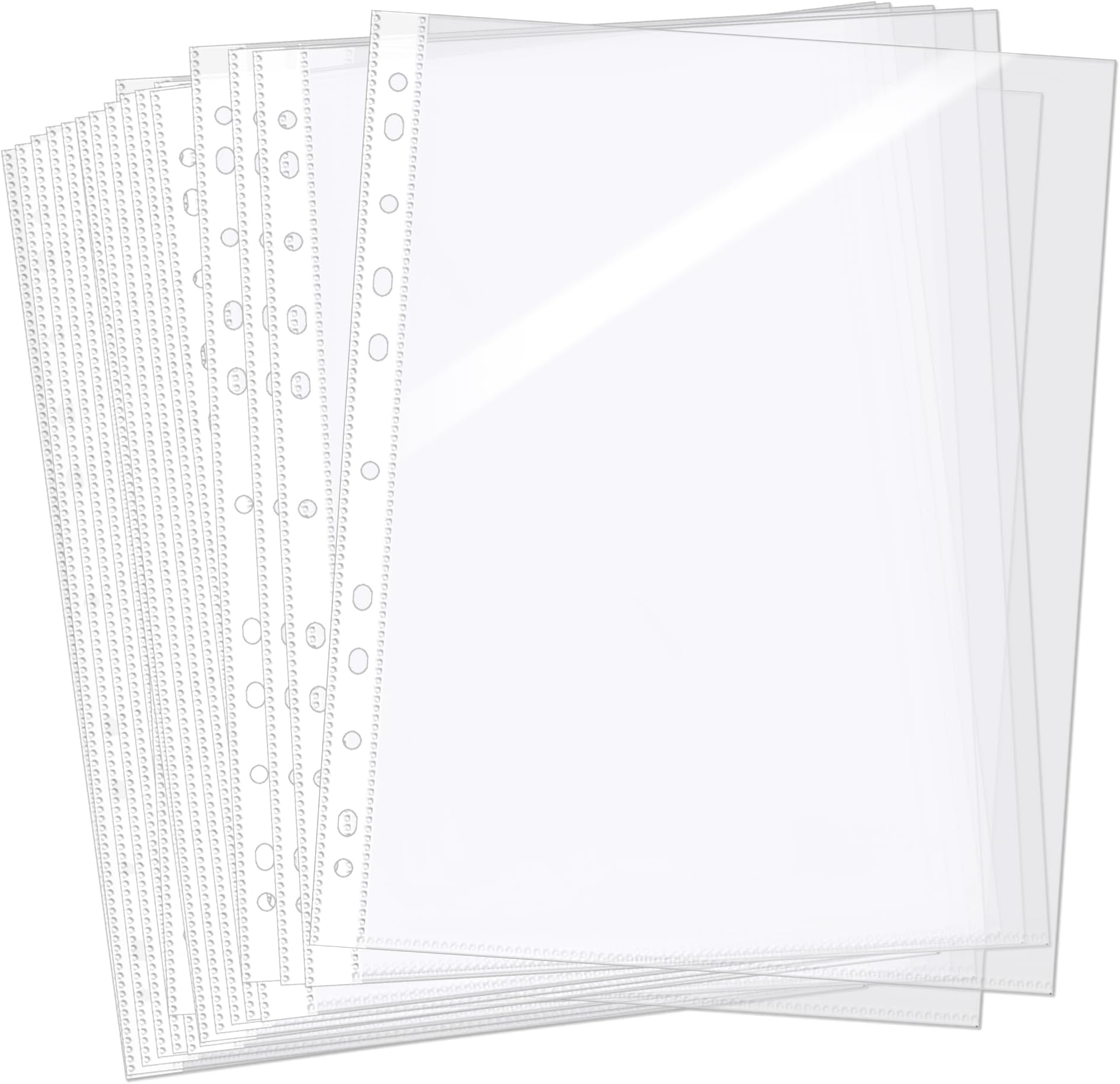 Amazon.com : TYH Supplies 400 Pack Heavy Duty Clear Sheet Protectors ...
