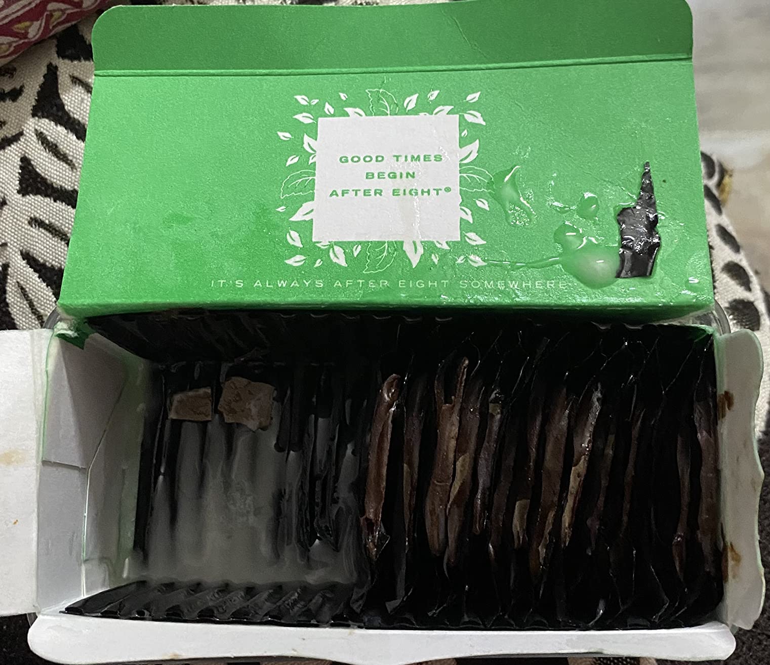 After Eight Nestle Mint Chocolate Thins, 200 Gm : Amazon.in: Grocery ...