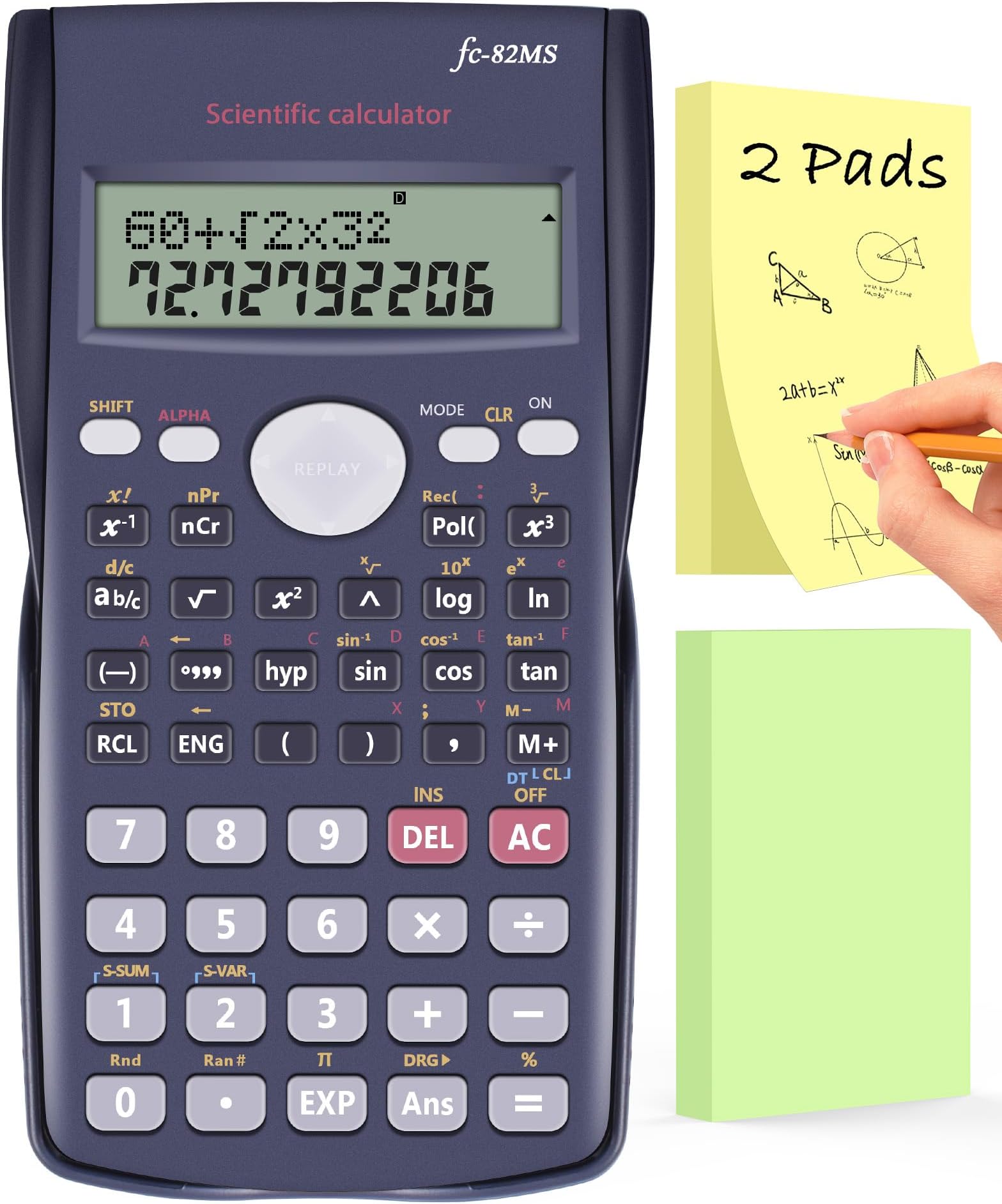 Scientific Calculator for Secondary School: Back to School Stationery ...
