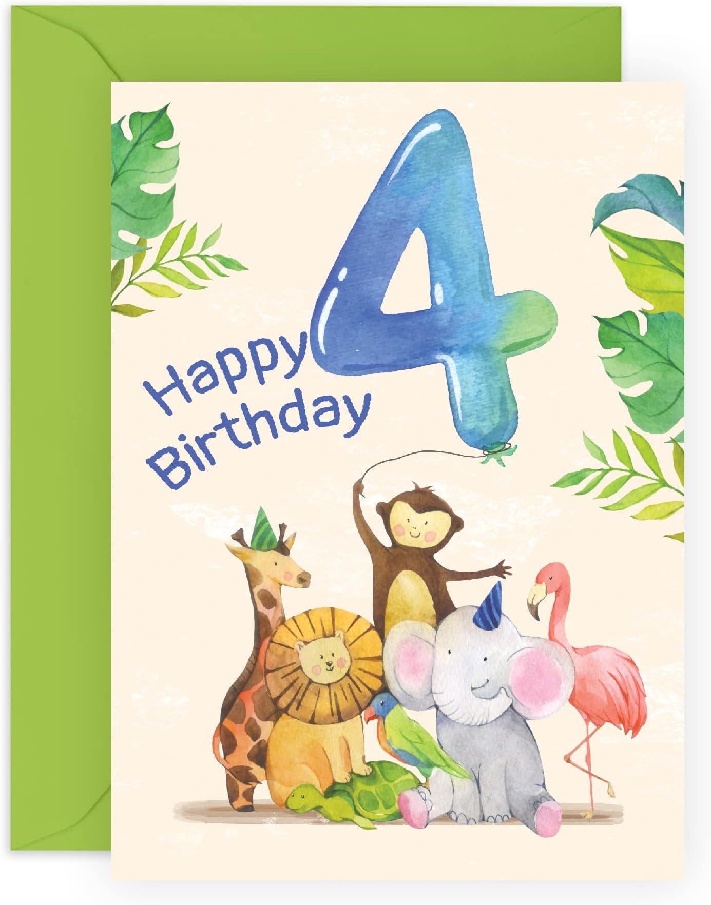Amazon.com : CENTRAL 23 4th Birthday Card Boy - 4 Year Old Card Boys ...