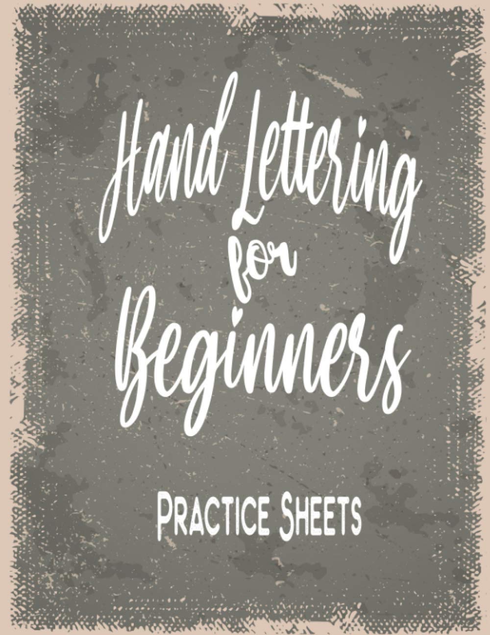 Hand Lettering For Beginners Practice Sheets Wide Lined Blank Sheets ...