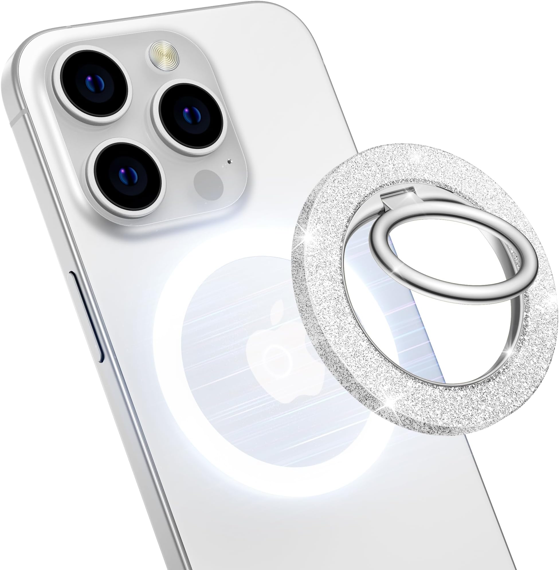 Amazon.com: GVIEWIN Magnetic Phone Ring Holder, Compatible with MagSafe ...