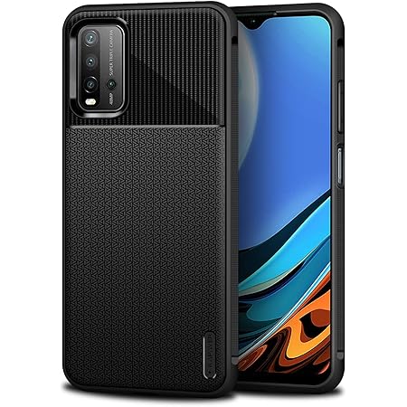CEDO Back Cover for Redmi 9 Power/Poco M3 (TPU, Plastic | Black | Solid ...