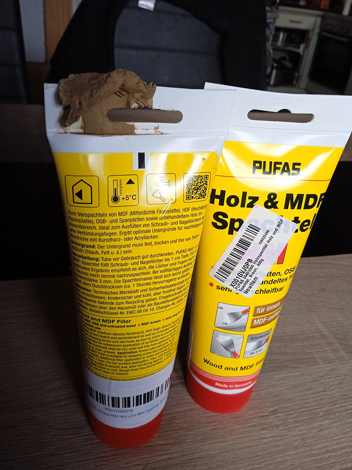4019 Wood and MDF Filler 400 g : Amazon.de: DIY & Tools