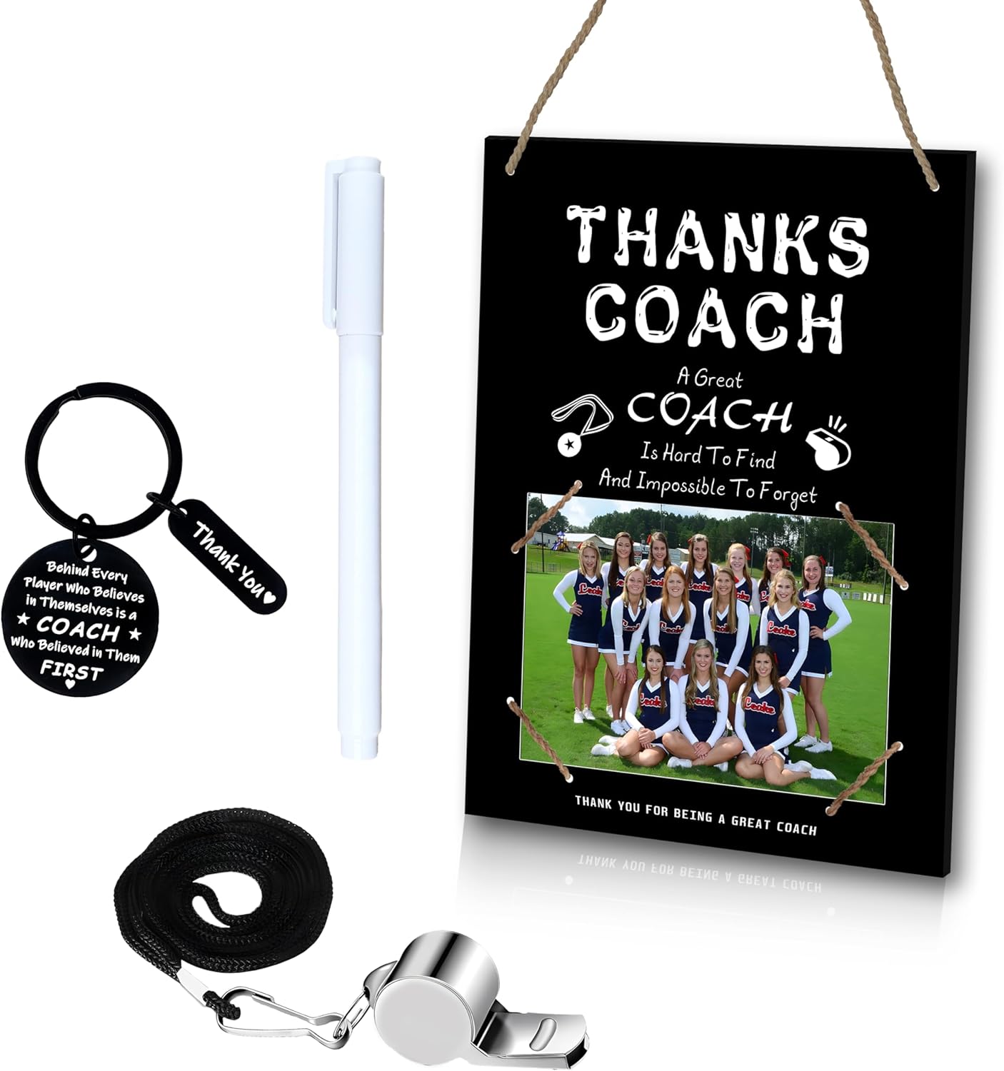 Amazon.com - ZCCLINN Thanks Coach Frame Gifts - 4pcs Coach Photo Frame ...