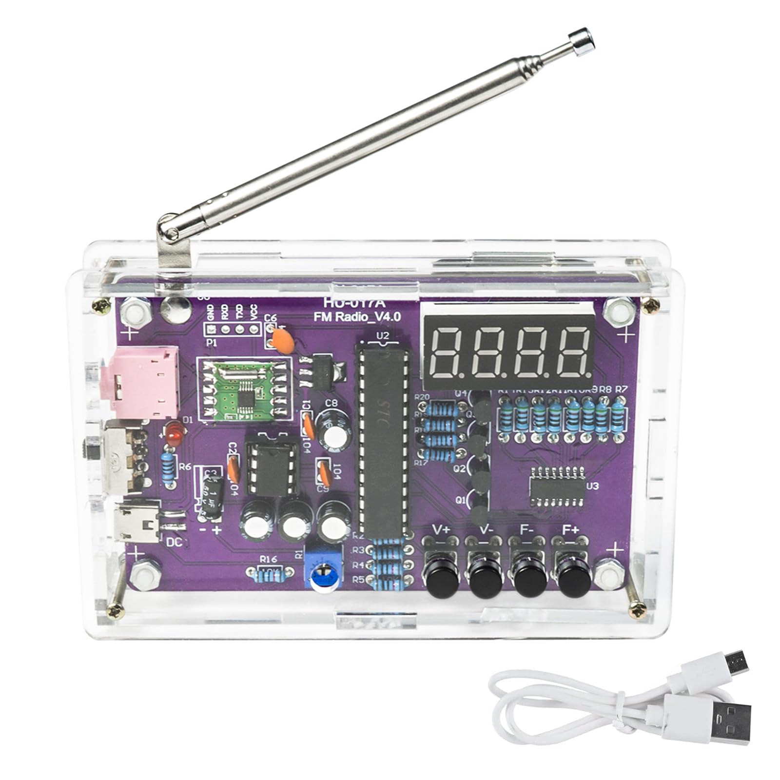 Buy BritPick FM Radio Kit, Soldering Project Kits, DIY Electronics Kit ...