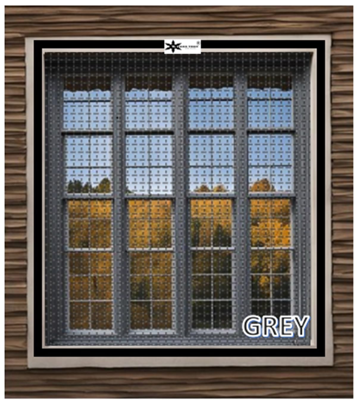 Yako Toko Window Mosquito Net (Color- Grey) 120 GSM Insect Net Pre ...