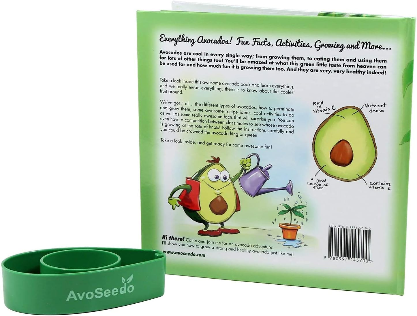 AvoSeedo Gardening Gifts for Children – Grow Fun Floating Avocado Tree ...