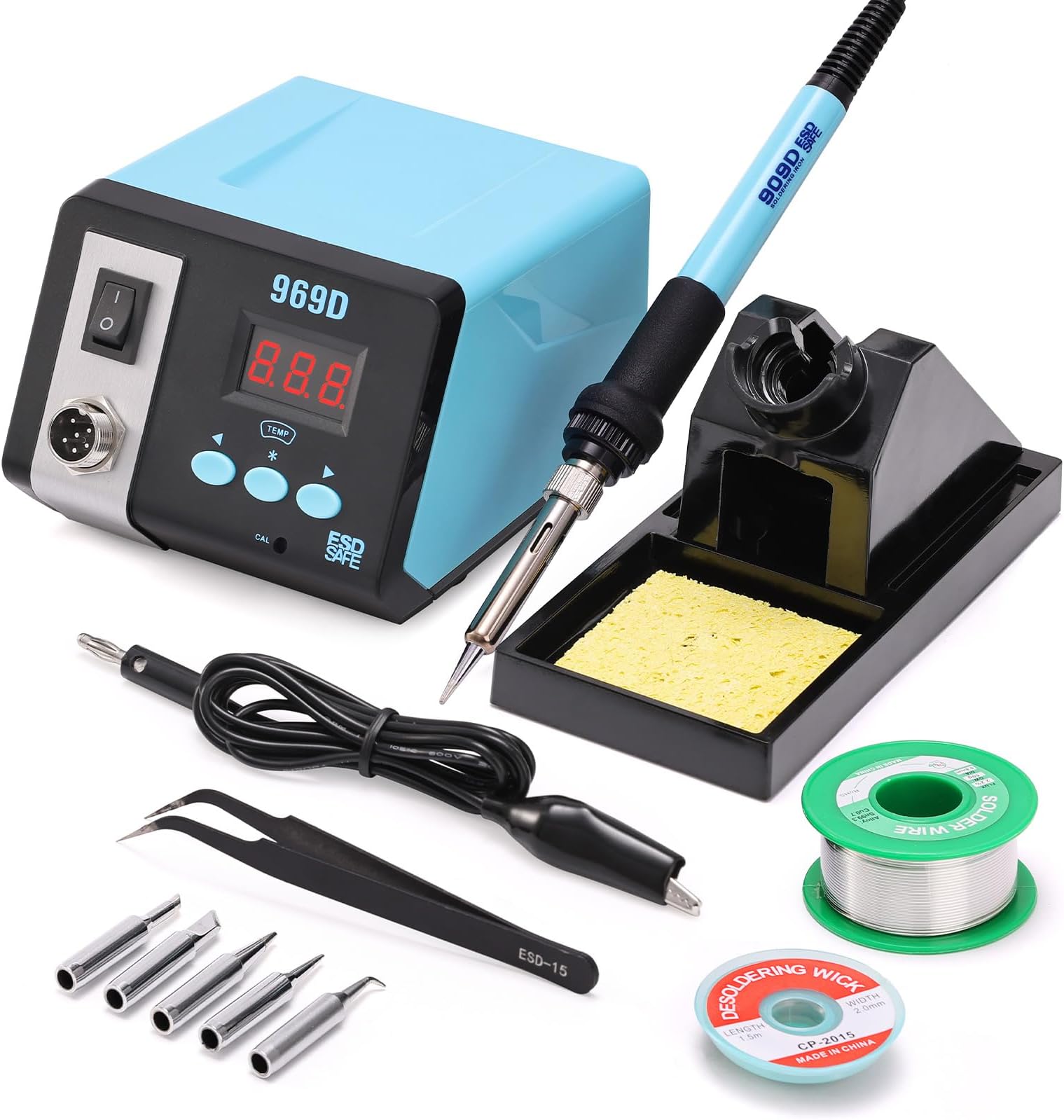 Yofuly Station de Soudage Électrique Station de Souder 75W Fer à Souder ...