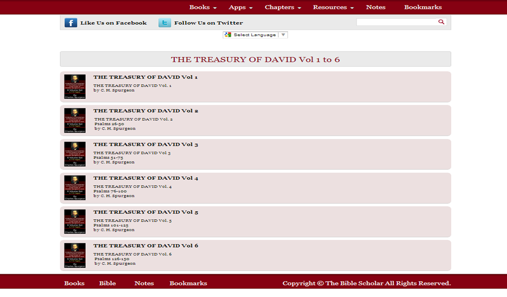 Treasury of David Complete Set (ULTRA) by Charles Spurgeon - App on ...