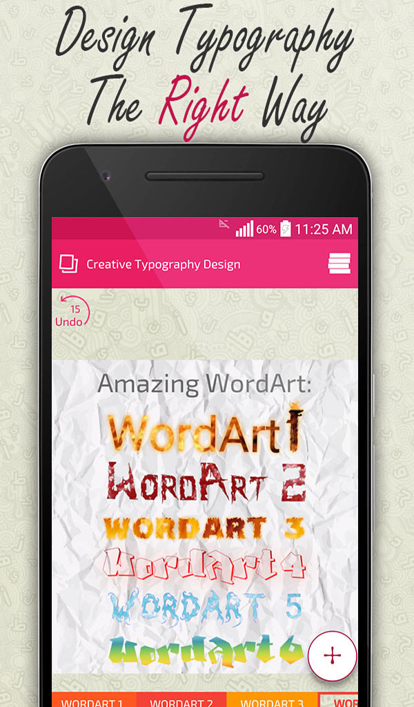 Creative Typography Design - App on Amazon Appstore