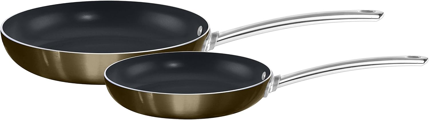 Amazon.com: Kenmore 18576 2-Pack Fry Pans in Gunmetal Gray: Home & Kitchen