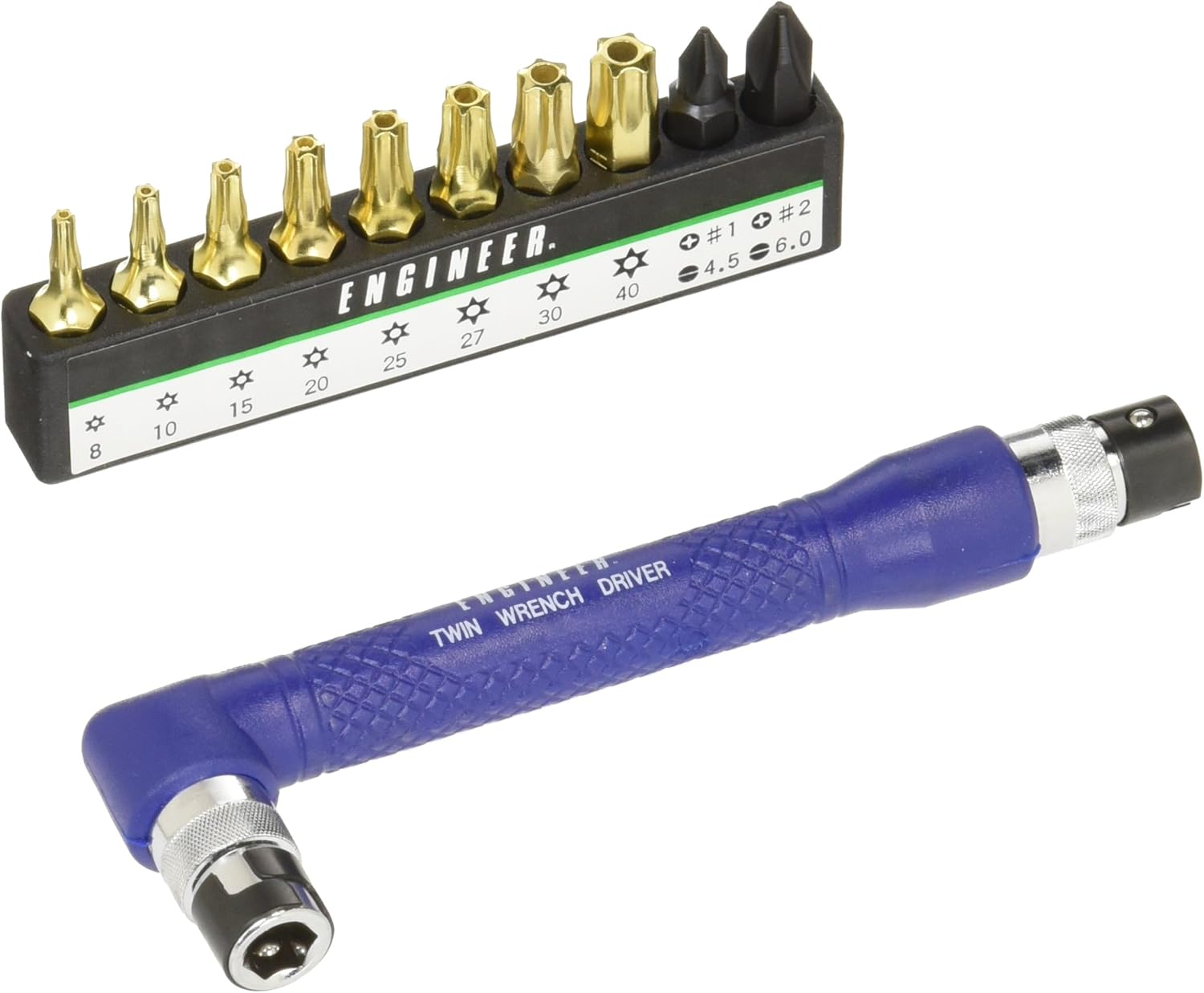 Engineer DR-50 Twin Wrench Screwdriver Set, Compatible with Special ...