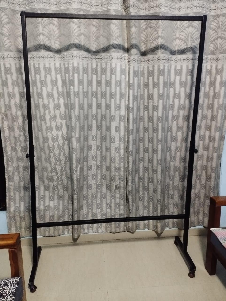 UBS Metal(Mild Steel:MS) Garment Stand Cloth Rack,Stand Freestanding ...