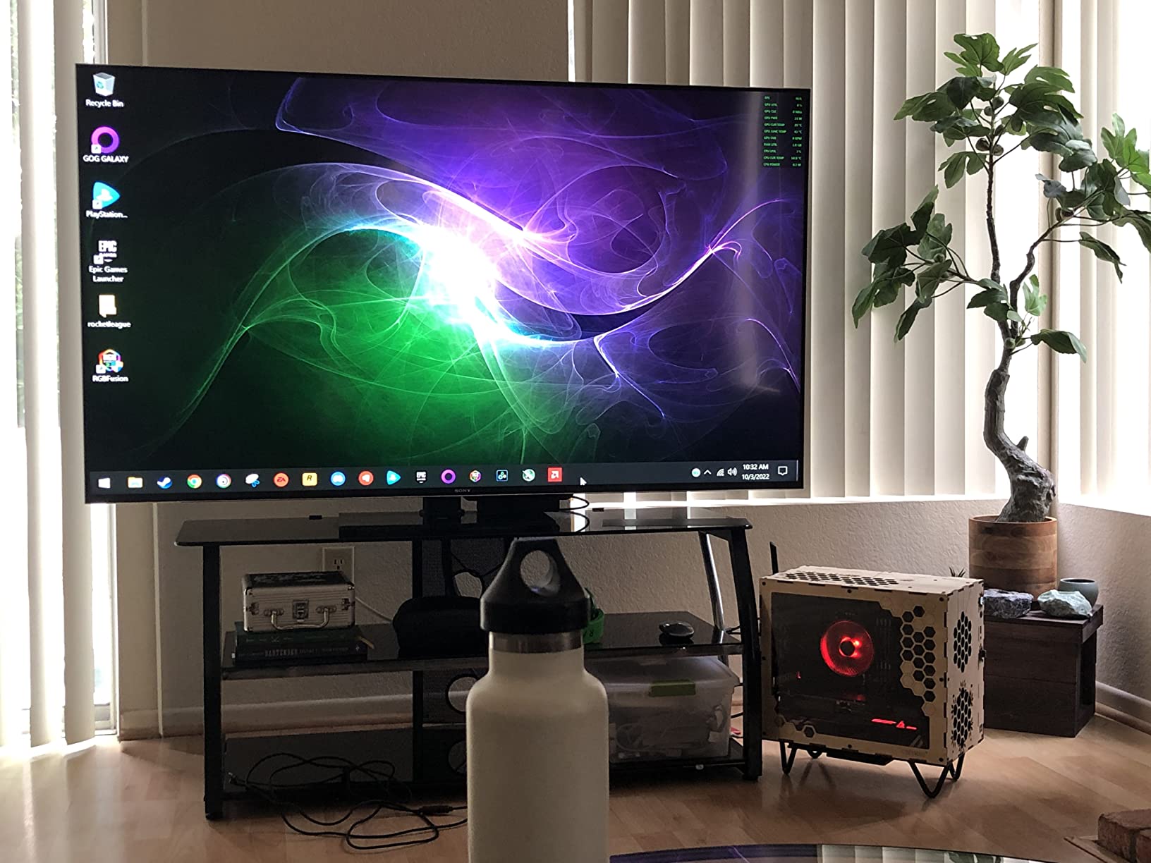 $12/mo - Finance CYBERWOOD Micro ATX Case,Mini Tower Computer Case ...