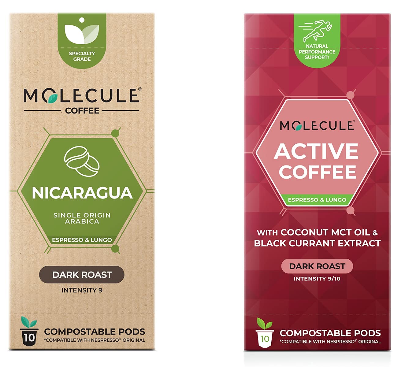 Buy Nicaragua + Active Coffee | 20 Count Bundle | Arabica, Single ...
