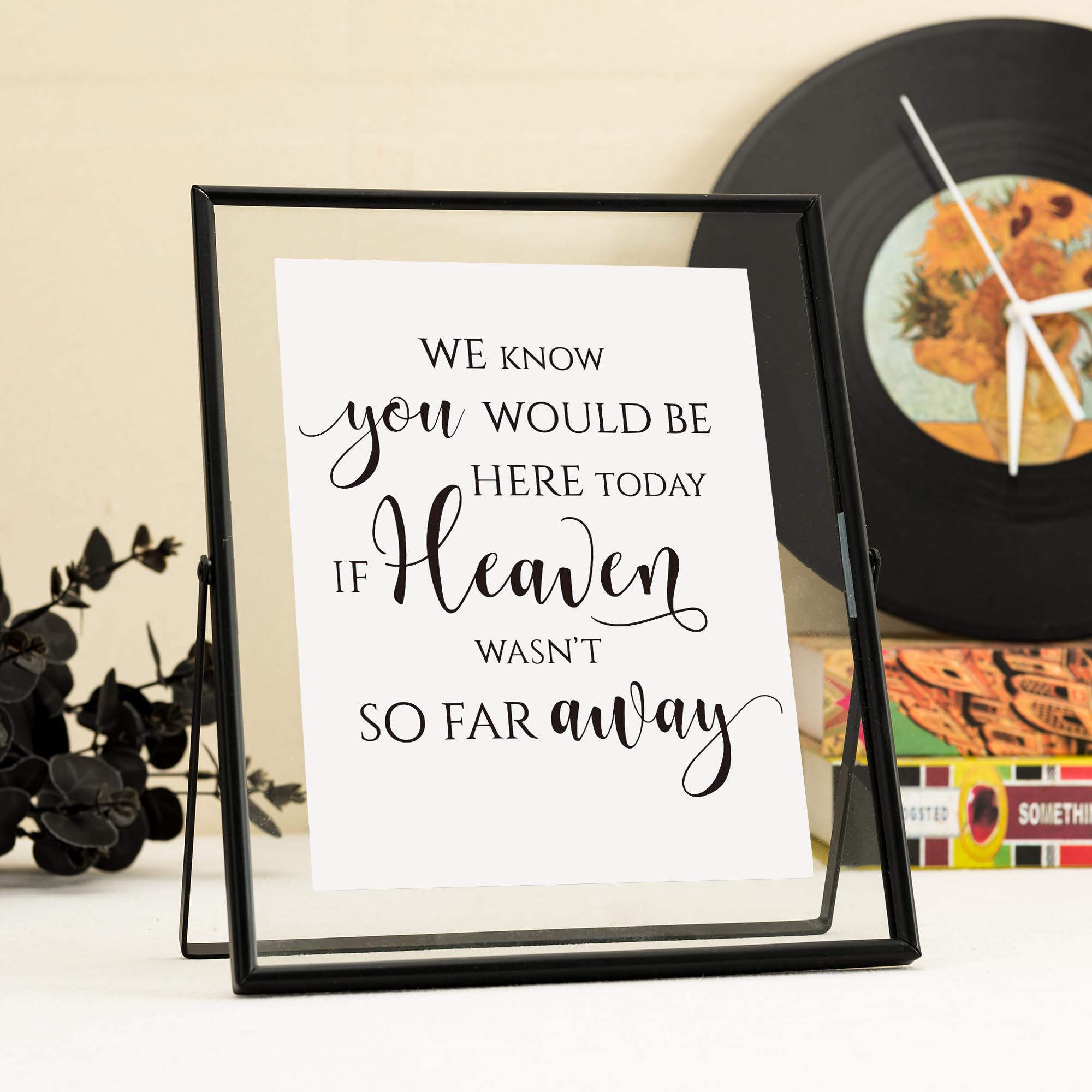 Snapklik.com : Wedding Memorial Table Sign Memorial Centerpieces Metal ...