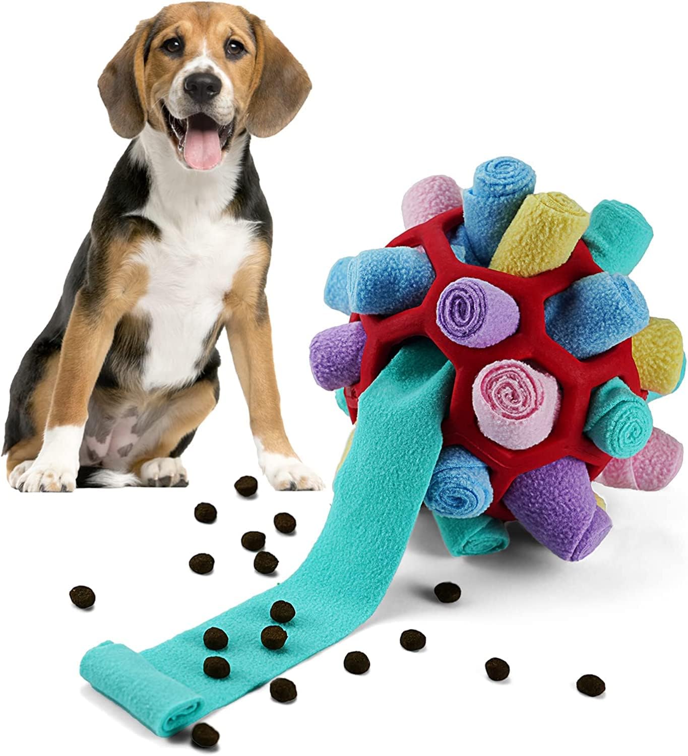 Dog Snuffle Ball Toy,Dog Interactive Puzzle Toys Dog Toys for Slow ...