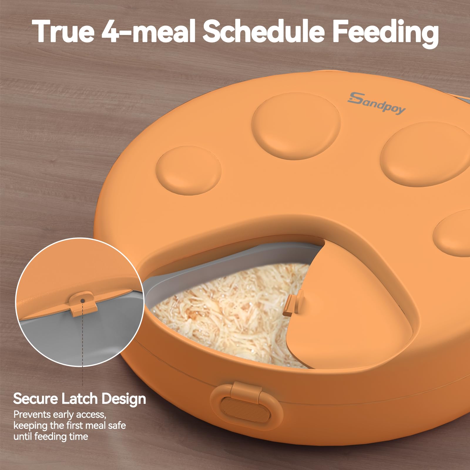 WiFi Controlled Cat Food Dispenser Automatic Wet Food Cat Feeder With ...