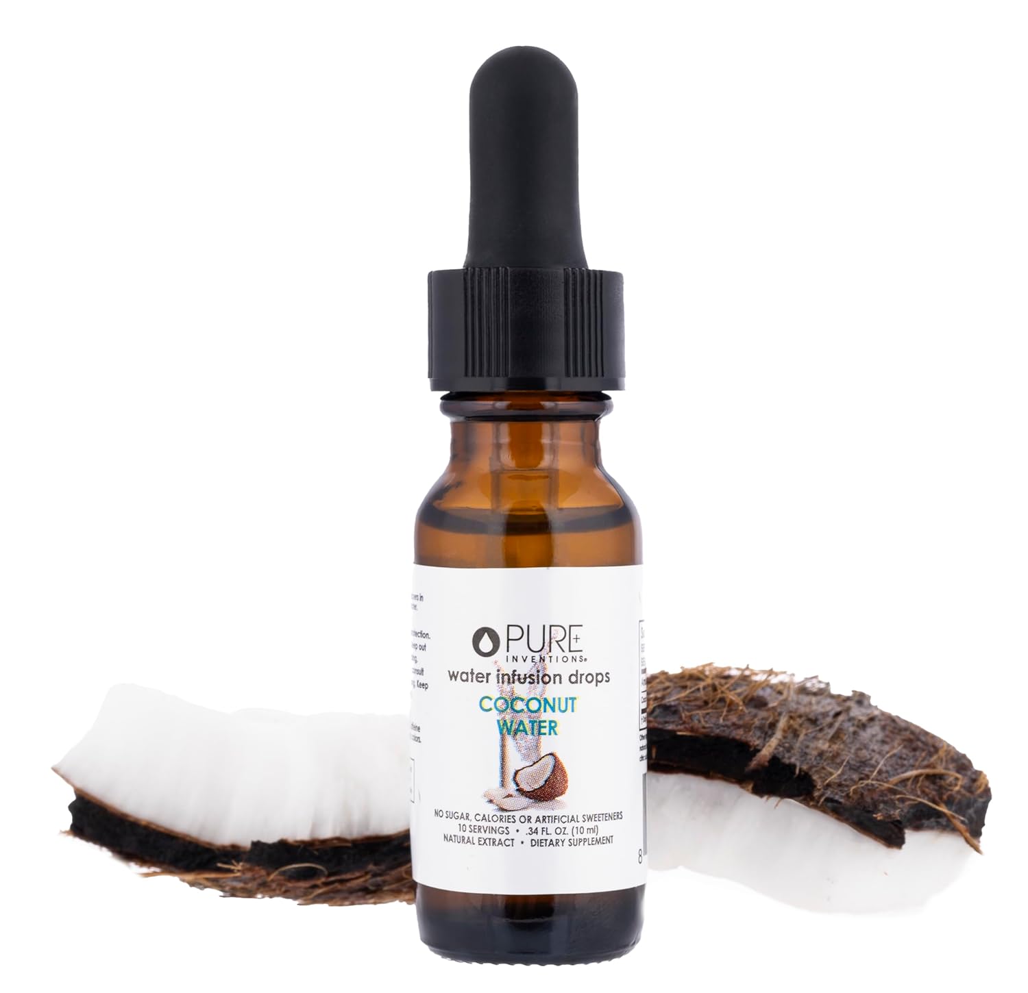Amazon.com: Pure Inventions - Coconut Water Infusion Drops - Drink ...