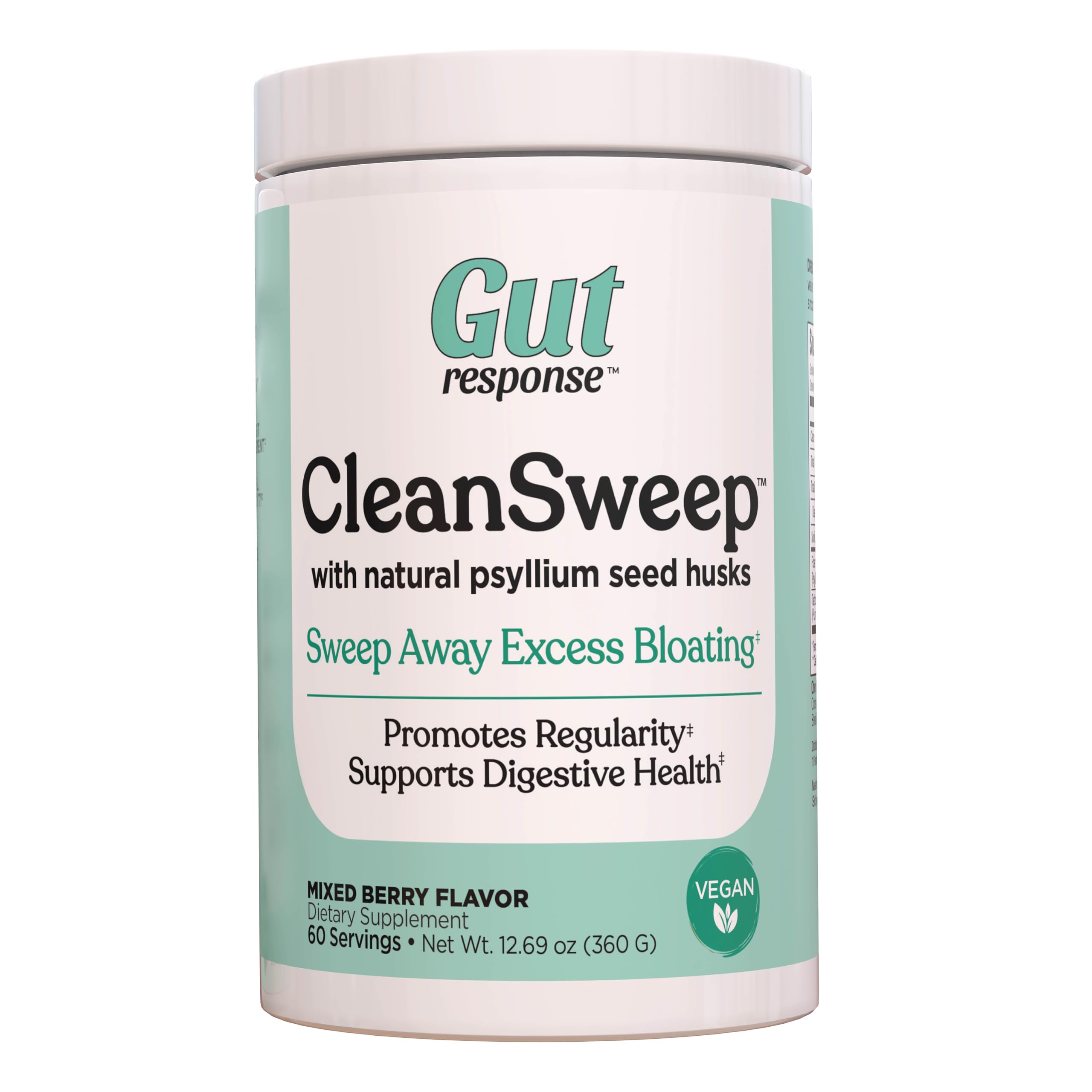 Amazon.com: Gut Response CleanSweep with Natural Psyllium Seed Husks ...