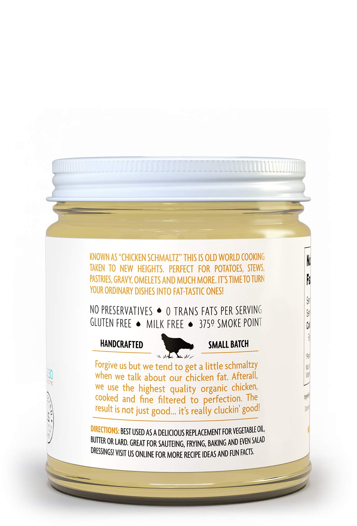 Snapklik.com : Premium USDA Organic Chicken Fat, Ultimate Cooking Oil ...