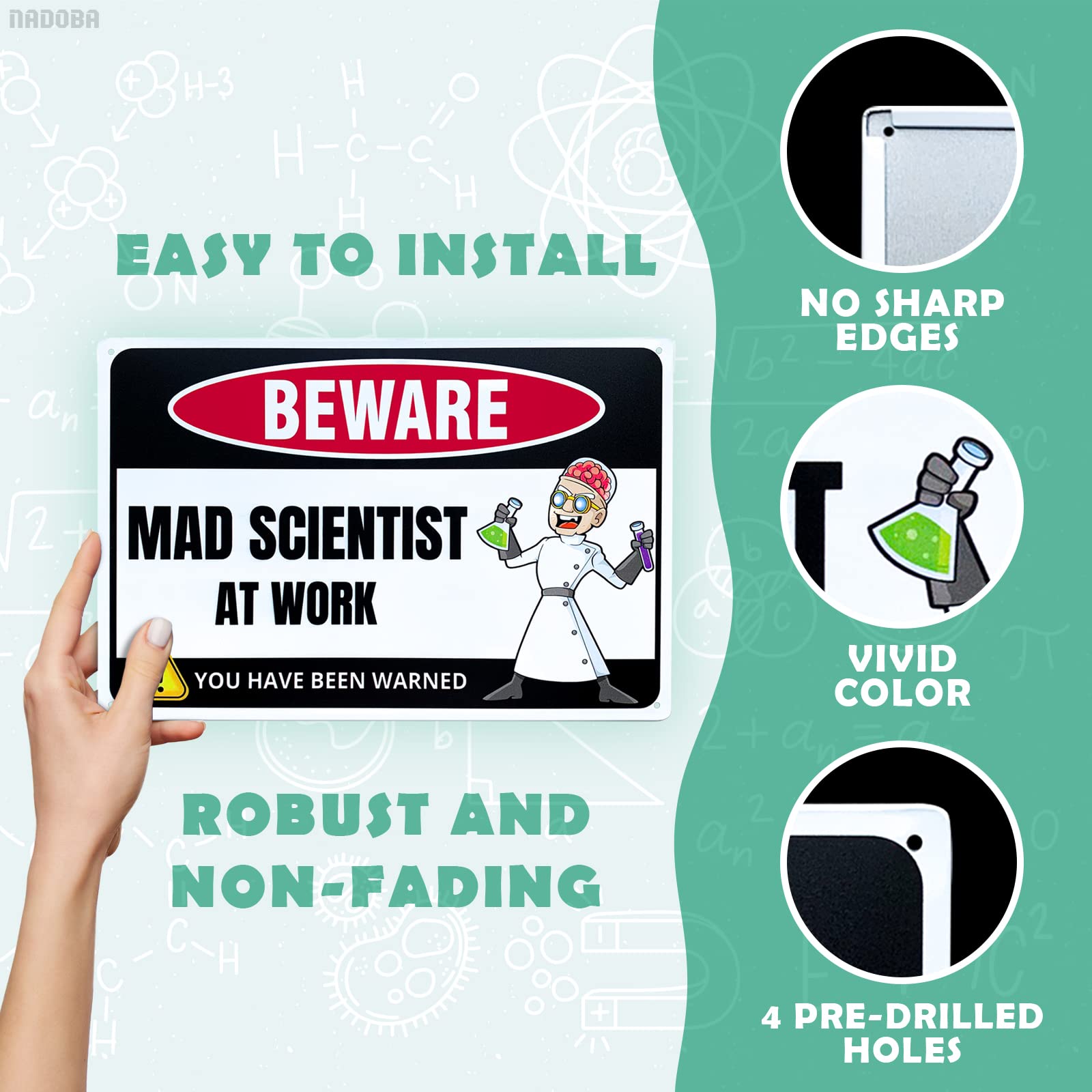 Mad Scientist Memes Caution Mad Scientist At Work" Poster For Sale By