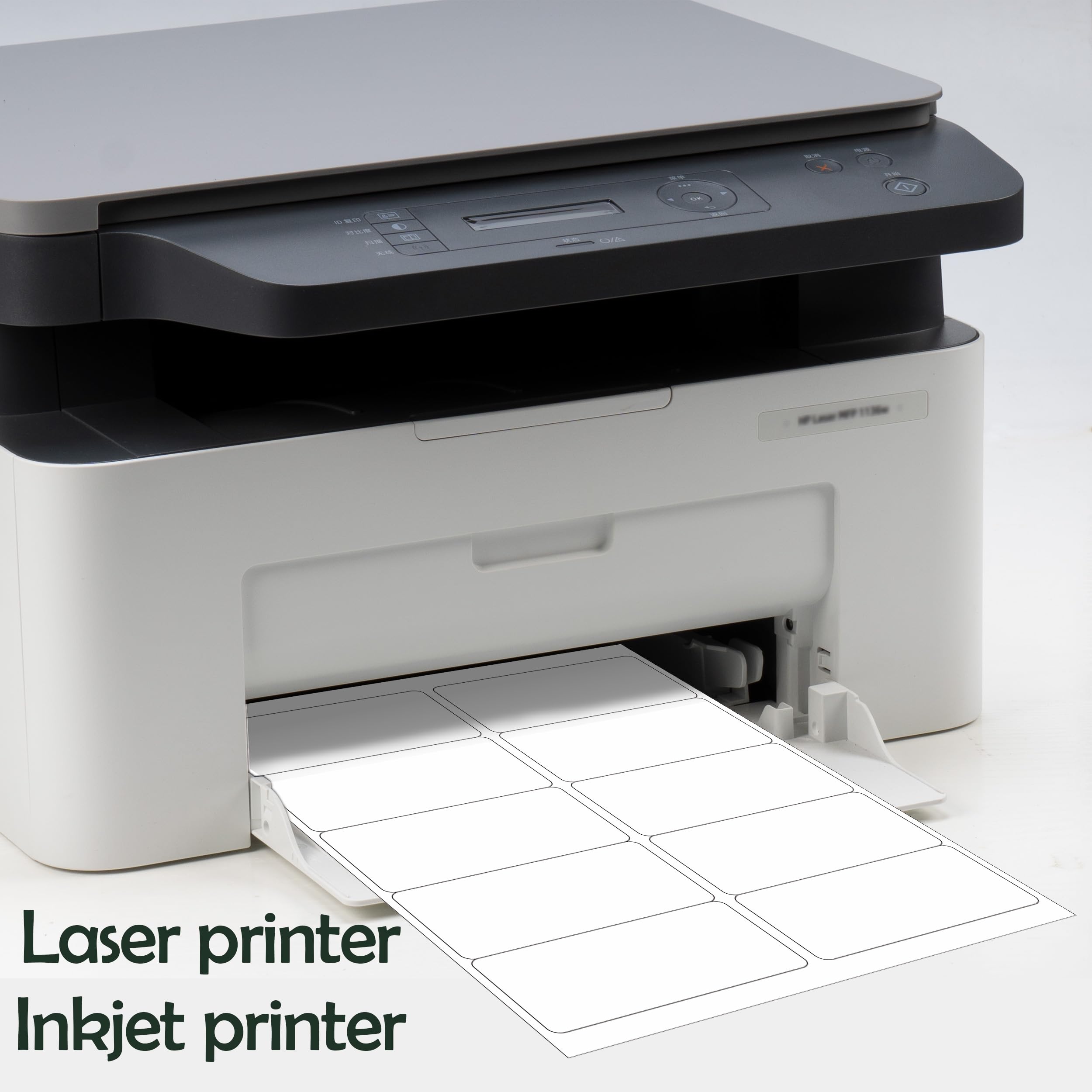 Snapklik.com : Printable Shipping Labels, 2" X 4" White Blank Address ...