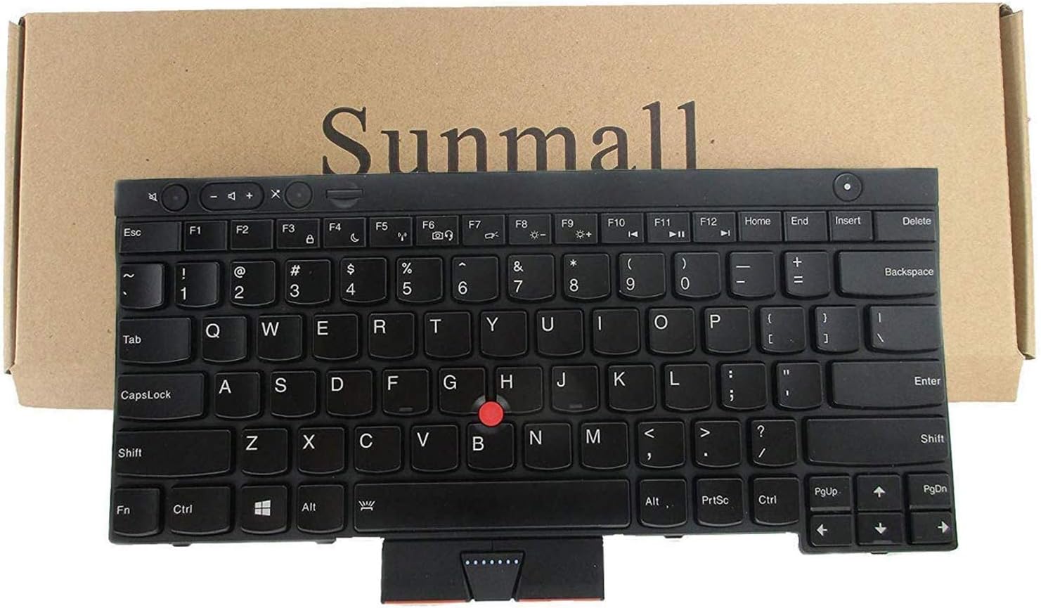 Amazon.com: SUNMALL Keyboard Replacement with Pointer and Backlit ...