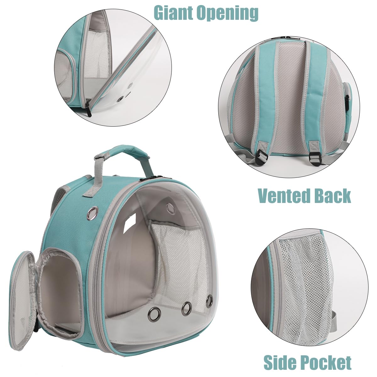 Snapklik.com : Bird Carrier Cage, Bird Travel Backpack