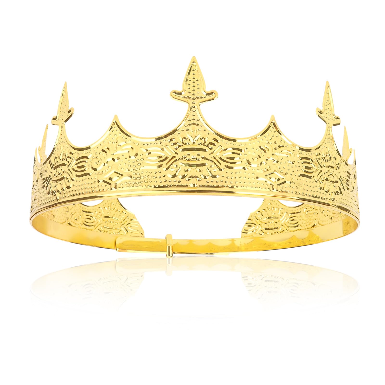 Amazon.com: King Crown, CIEHER King Crowns for Men Crystal Baroque ...