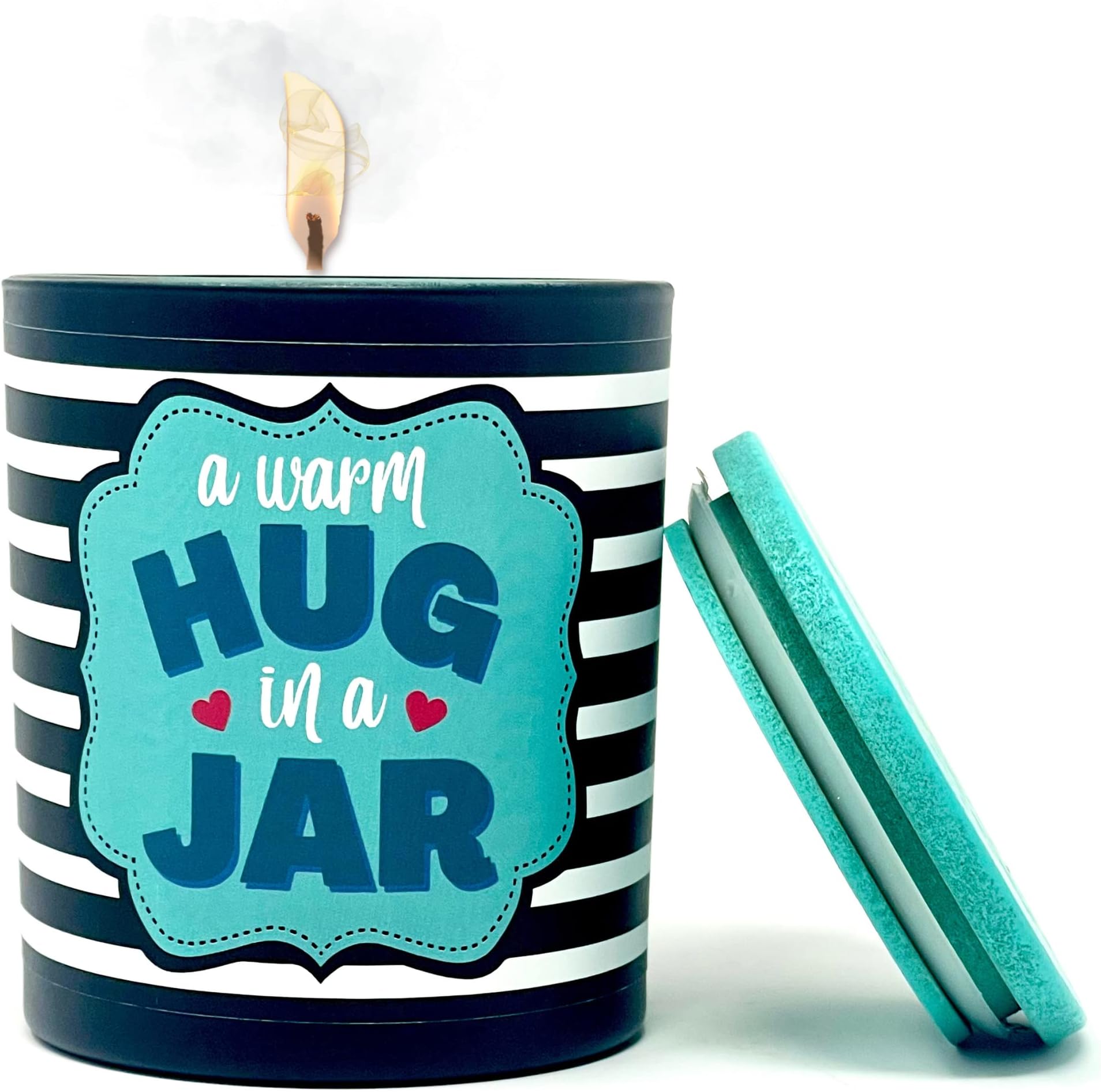 Amazon.com: Simply Said, INC Vanilla Scented Hug Candle - A Warm Hug in ...