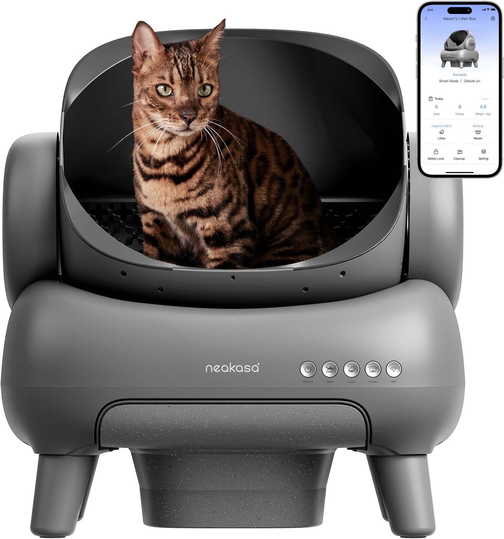 Whisker Litter-Robot 4 Ensemble pour débutant Blanc – Bac à litière ...