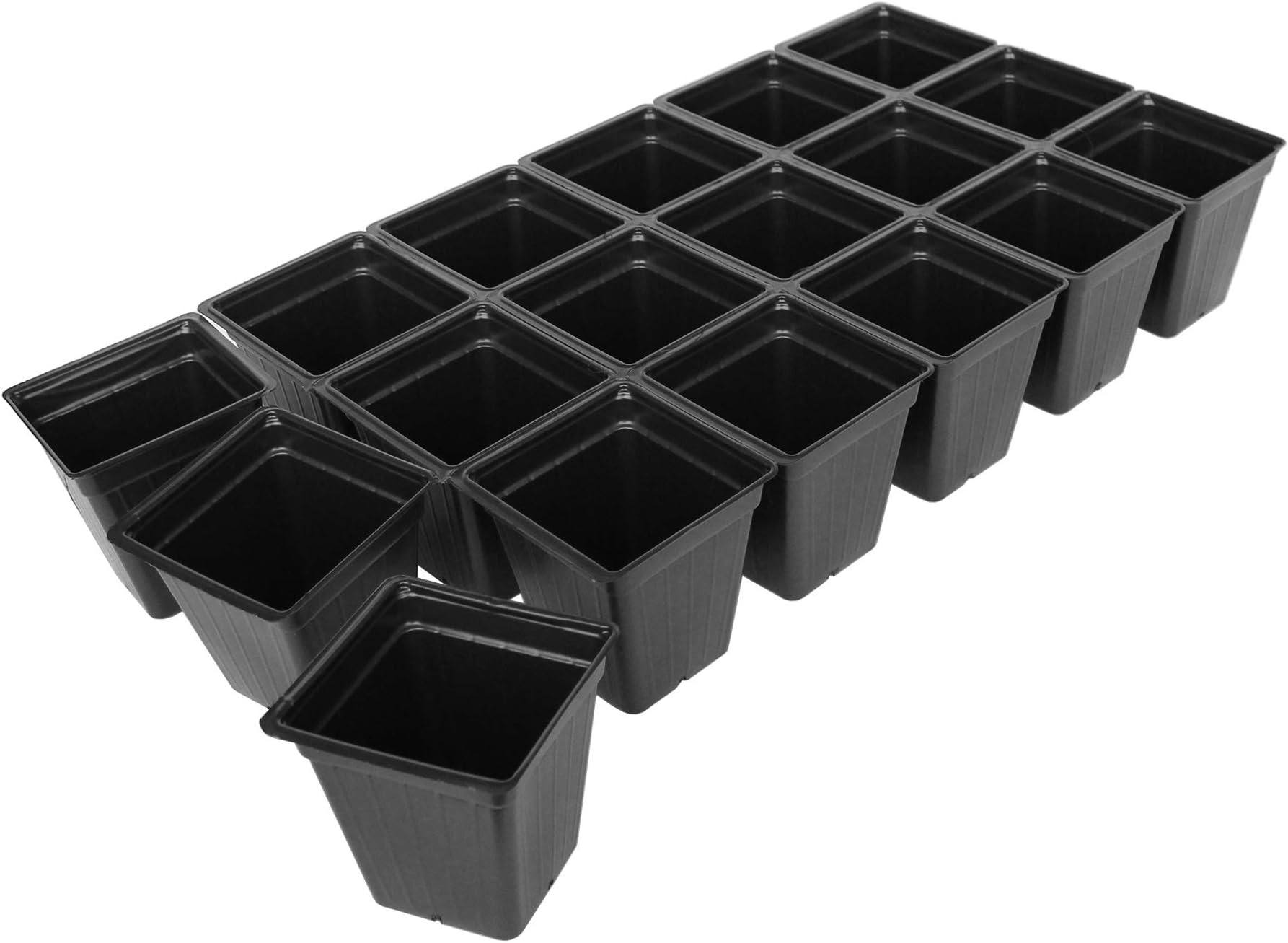 Amazon.com : Yard Yard 200 Cells Seedling Plug Trays - 20 PCS Reusable ...