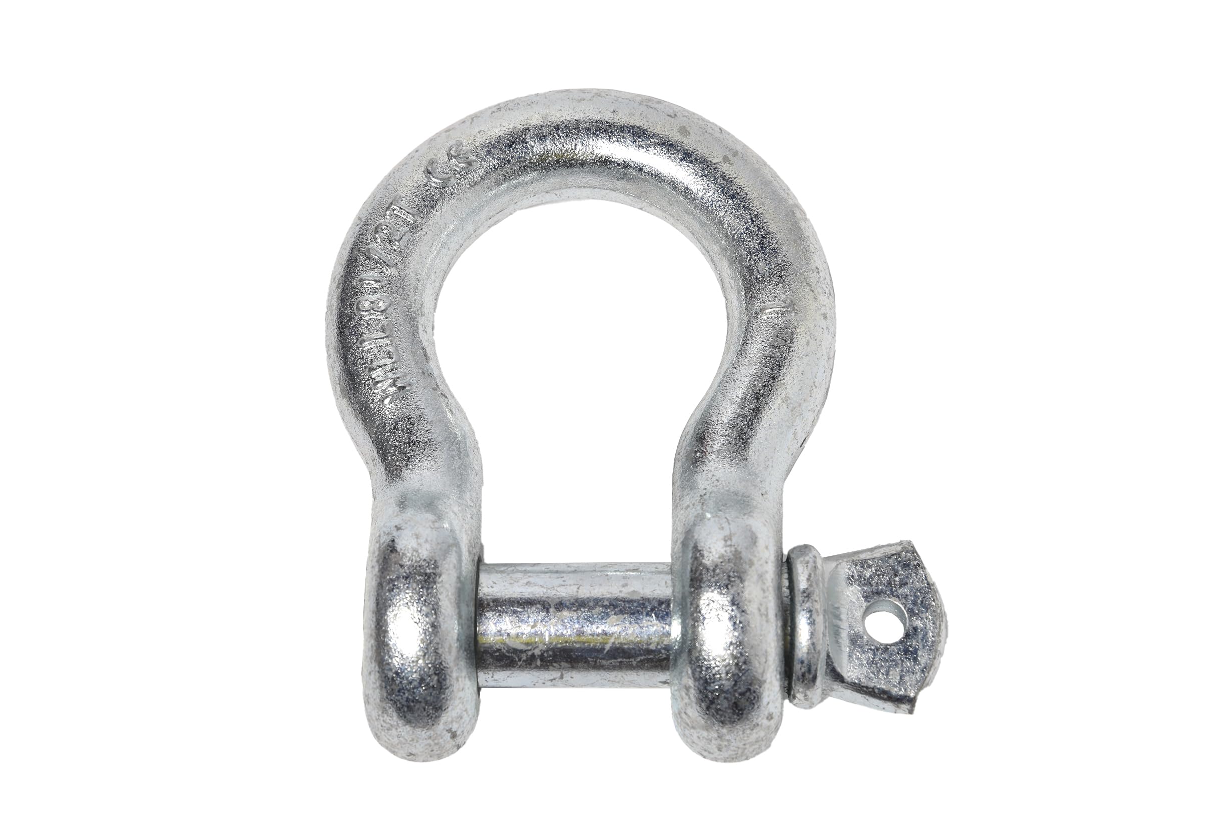 Bow Shackle 1" inch Alfa Wheels D-Ring 51 Ton 102000 Lbs Maximum Break ...