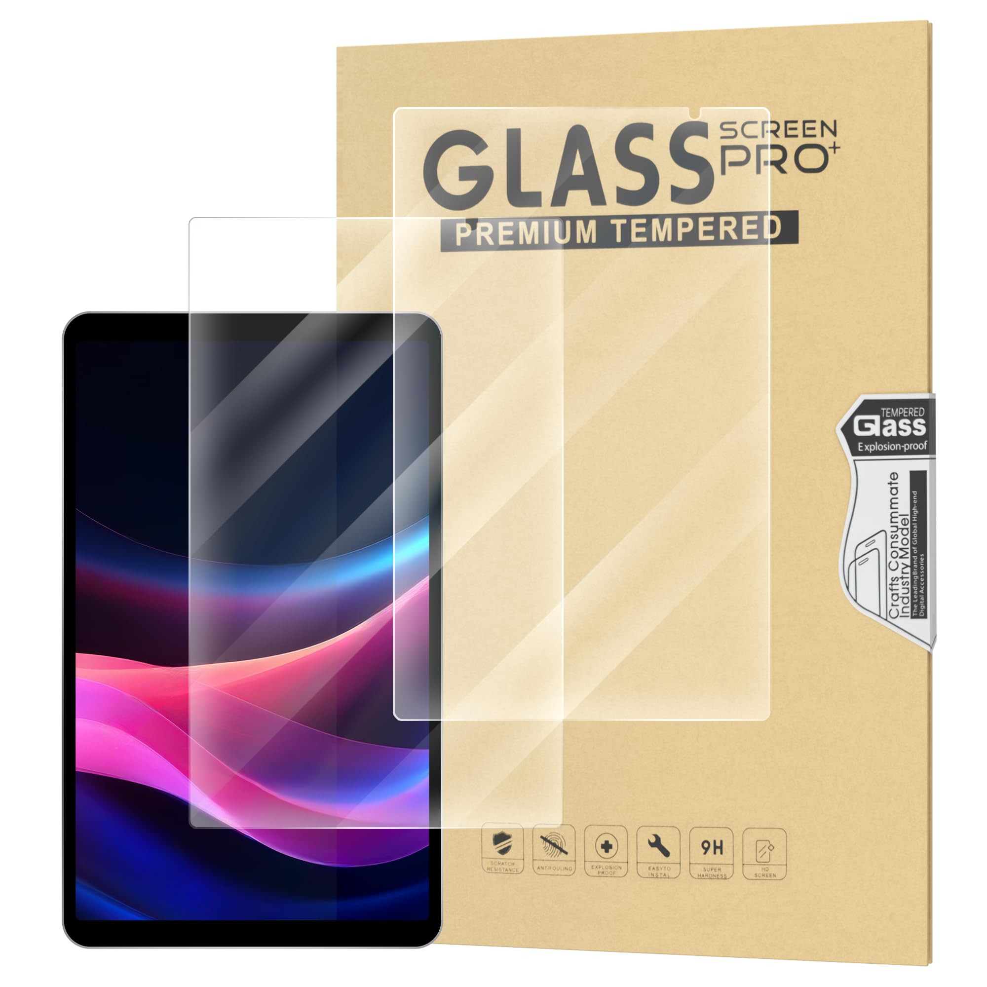 Amazon.com: Topsand 2-PACK Premium Tablet Screen Protector for 8 inch ...