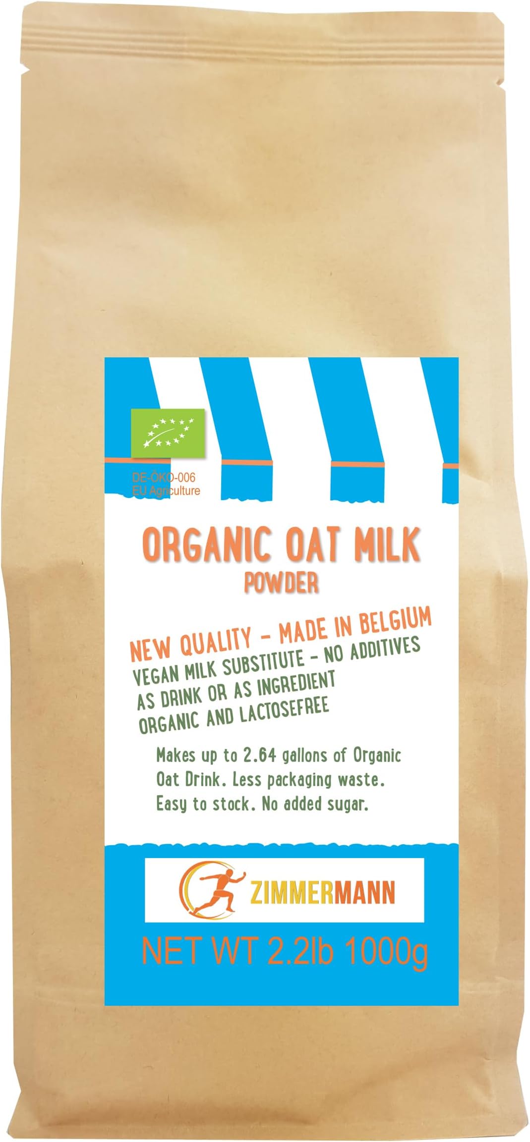 Amazon.com : NorCal Organic Oat Milk Powder - 2lbs Bulk | 100% Vegan ...