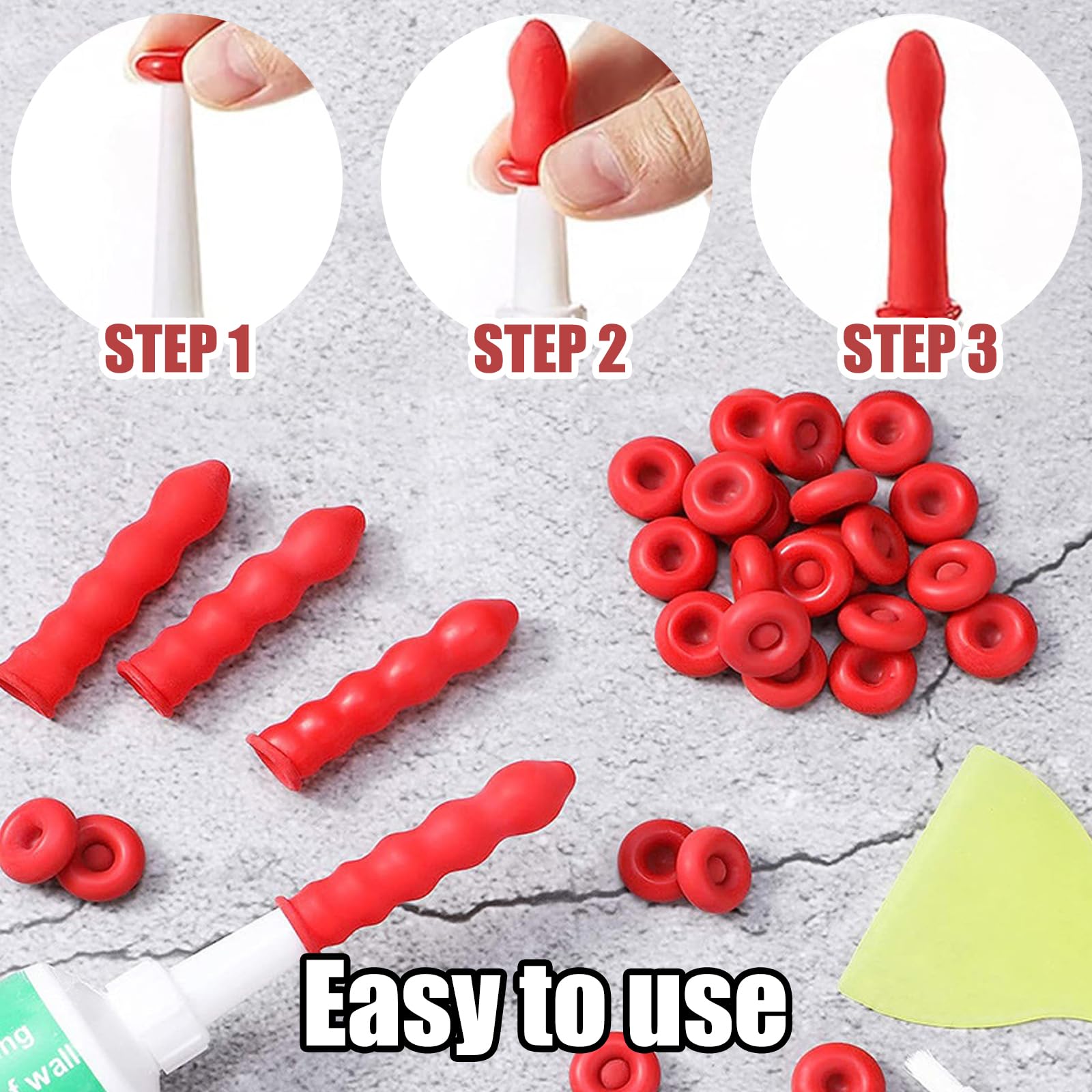 Silicone Sealant Tube Caps,Caulk Saver Sealer Caps,Caulk Saver Cap ...