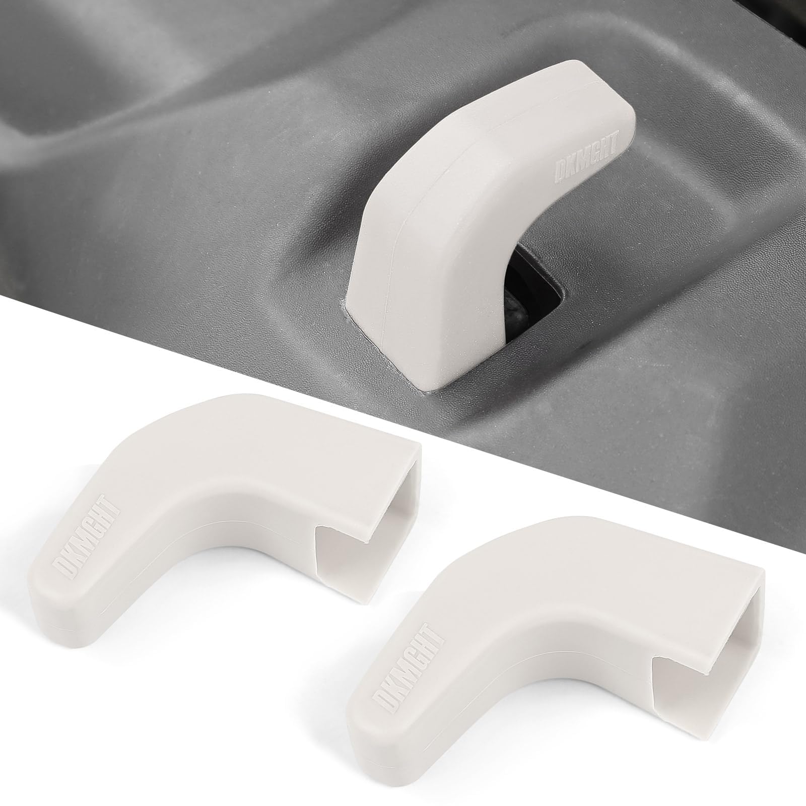 Snapklik.com : DKMGHT Factory Bumper Tow Hook Covers