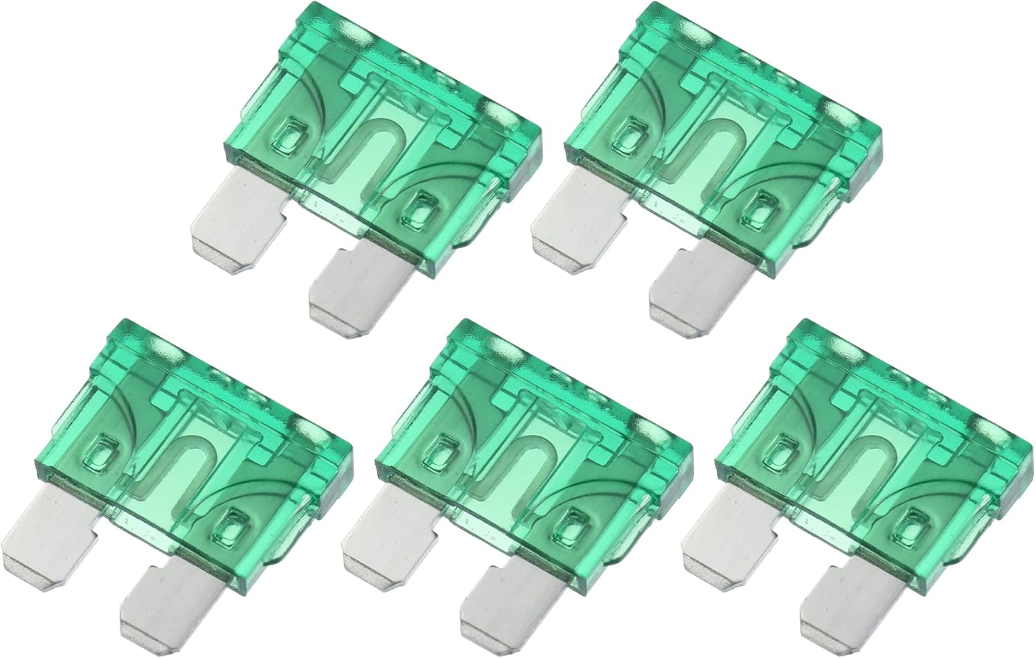 Amazon.com: X AUTOHAUX 5pcs Blade Style Fuses 30A Blade Style Fuses ...