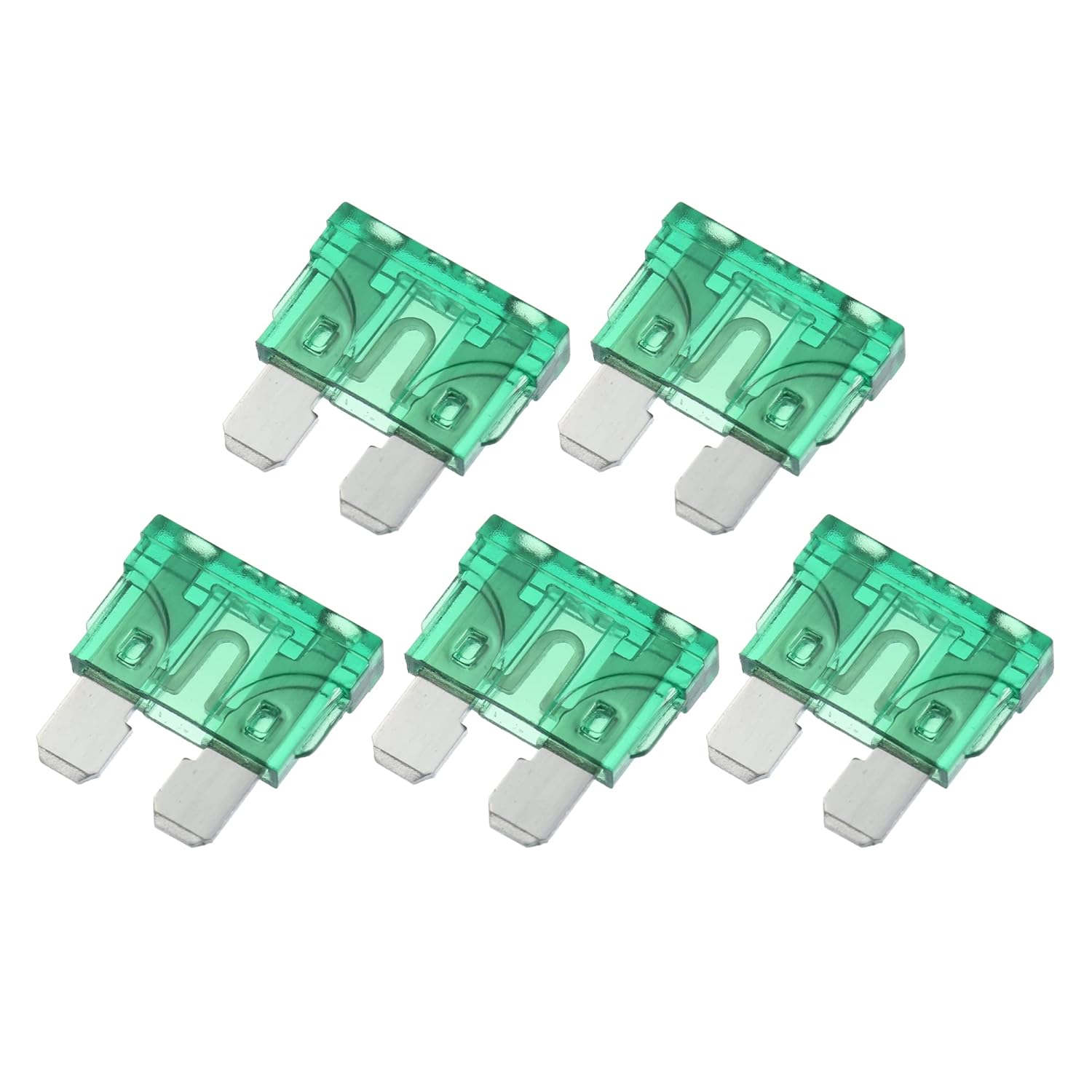 Amazon.com: X AUTOHAUX 5pcs Blade Style Fuses 30A Blade Style Fuses ...