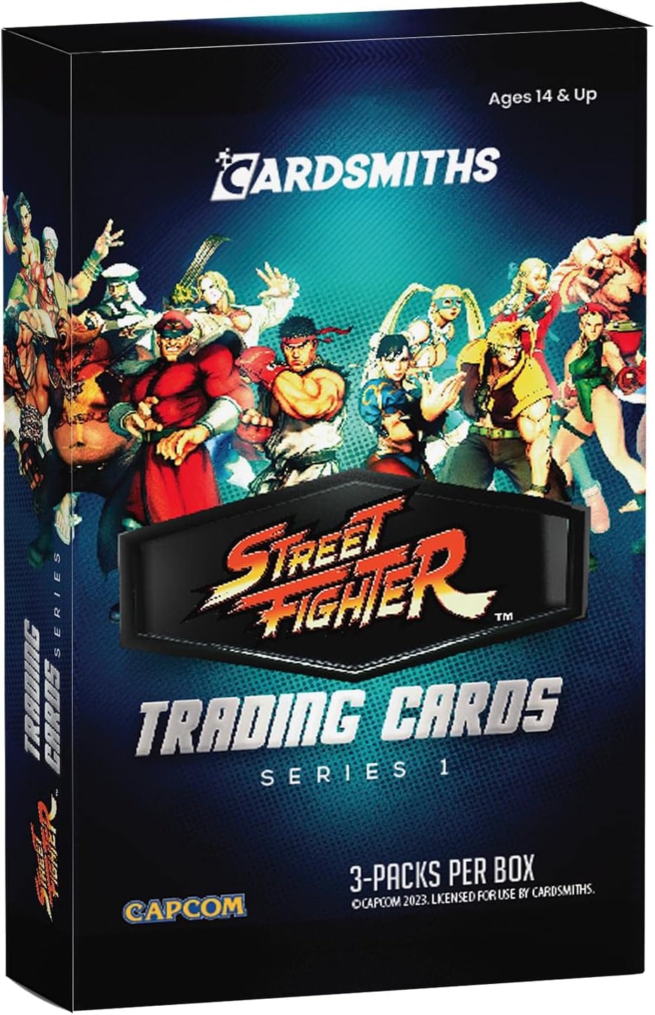 Amazon.com: Street Fighter Series 1 Trading Cards - 2-Pack Box : Toys ...