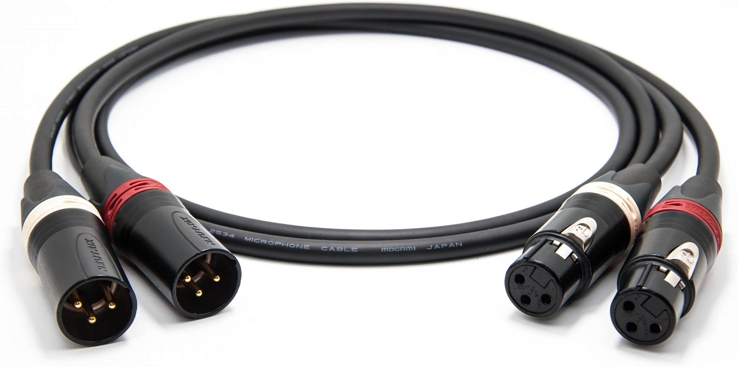 enoaudio Mogami 2534 Quad Stereo Paar (L,R) Audio Kabel | Neutrik Gold ...