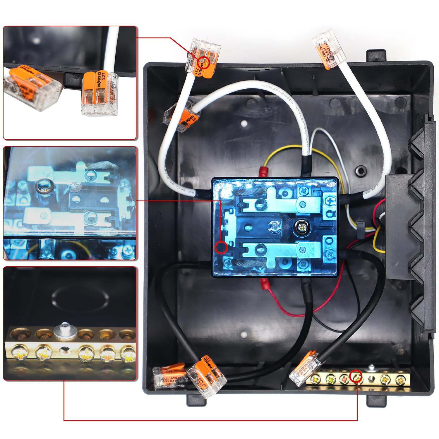 Generator Auto Switch RV 30 Amp Automatic Transfer Switch – 120V For ...
