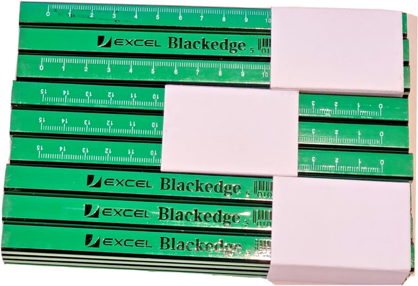 EXCEL Blackedge 36 Carpenter Pencils with Scale Marking, unsharped for ...